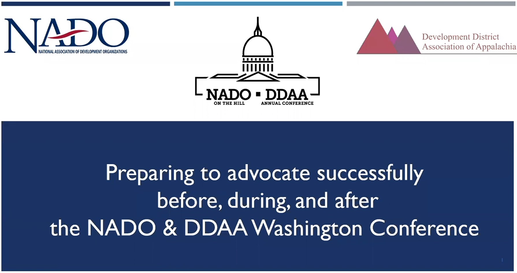 Webinar: Tools and Tips for Effective Advocacy - NADO